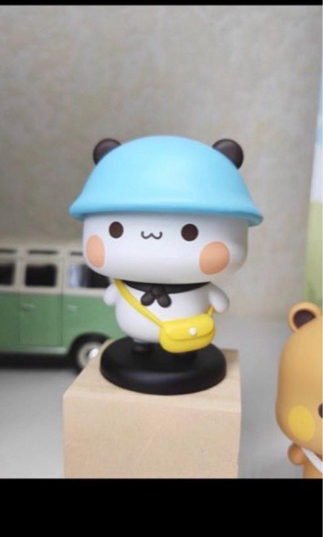 [GIFT SET] POPMART INSTOCKS BEAR PANDA BUBU DUDU FIGURINE Stickers toys ...