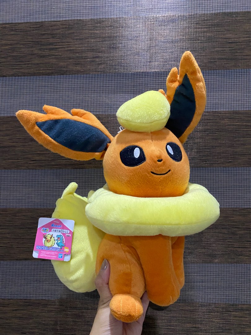 Pokemon Flareon plush, Hobbies & Toys, Toys & Games on Carousell
