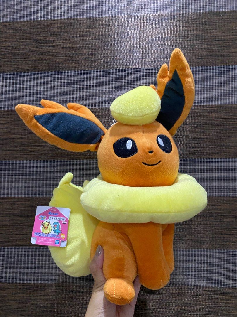 Pokemon Flareon plush, Hobbies & Toys, Toys & Games on Carousell