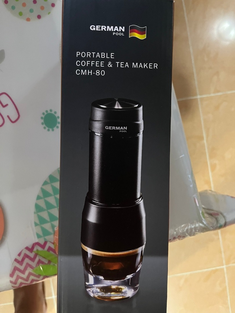 [全新]Portable Coffee & Tea Maker CMH-80 德國寶隨身手壓咖啡機, 家庭電器, 廚房電器, 咖啡機及咖啡壺 ...