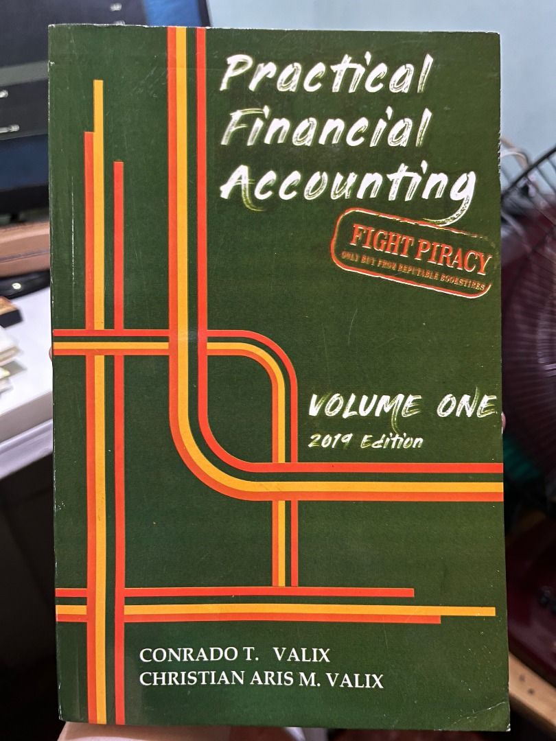 PRACTICAL FINANCIAL ACCOUNTING VOL.1 2019 by Valix, Hobbies & Toys ...
