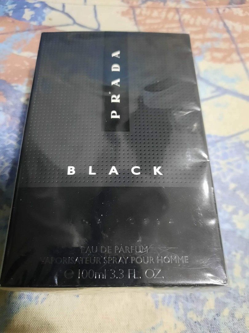 prada black 100 ml edp, Beauty & Personal Care, Fragrance & Deodorants ...