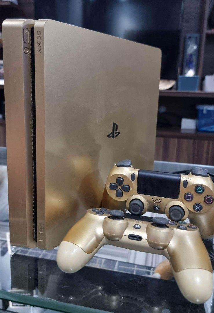 PS4 slim gold - limited edition 500gb, Mobile Phones & Gadgets, Other ...