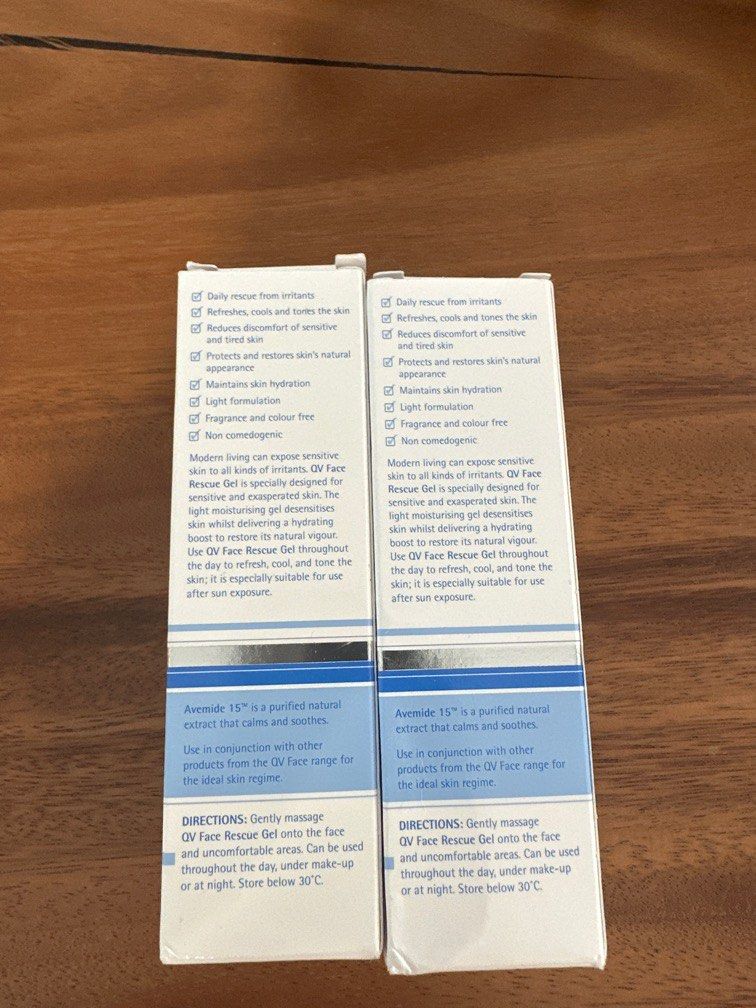 QV Face Rescue Gel, Beauty & Personal Care, Face, Face Care on Carousell
