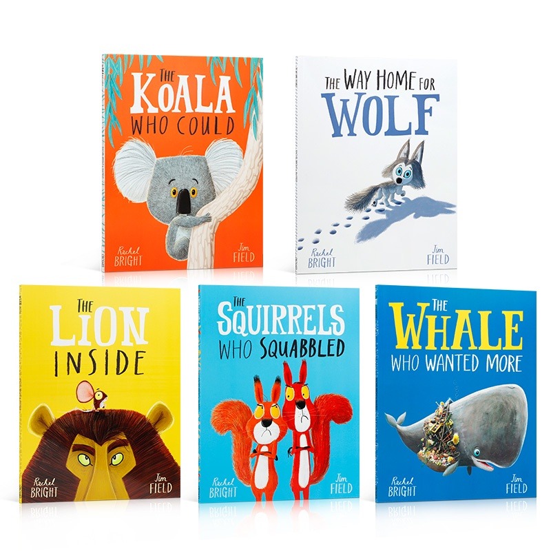 Rachel Bright Bookset The Koala Who Could The Lion Inside The Squirrels ...