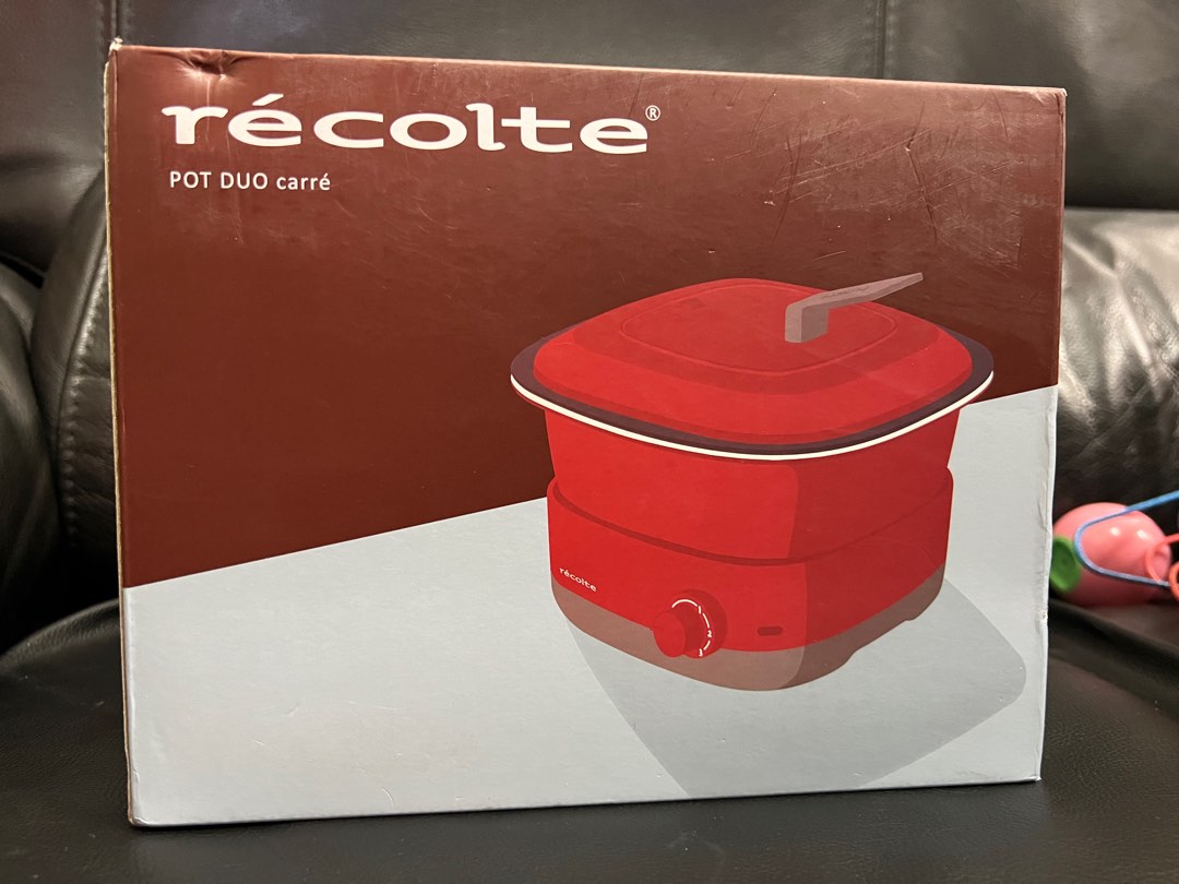 ‼️包順豐‼️Recolte 日式小電鍋 Carre / Recolte POT DUO Carre, 家庭電器, 廚房電器, 燒烤爐及火鍋鍋 ...