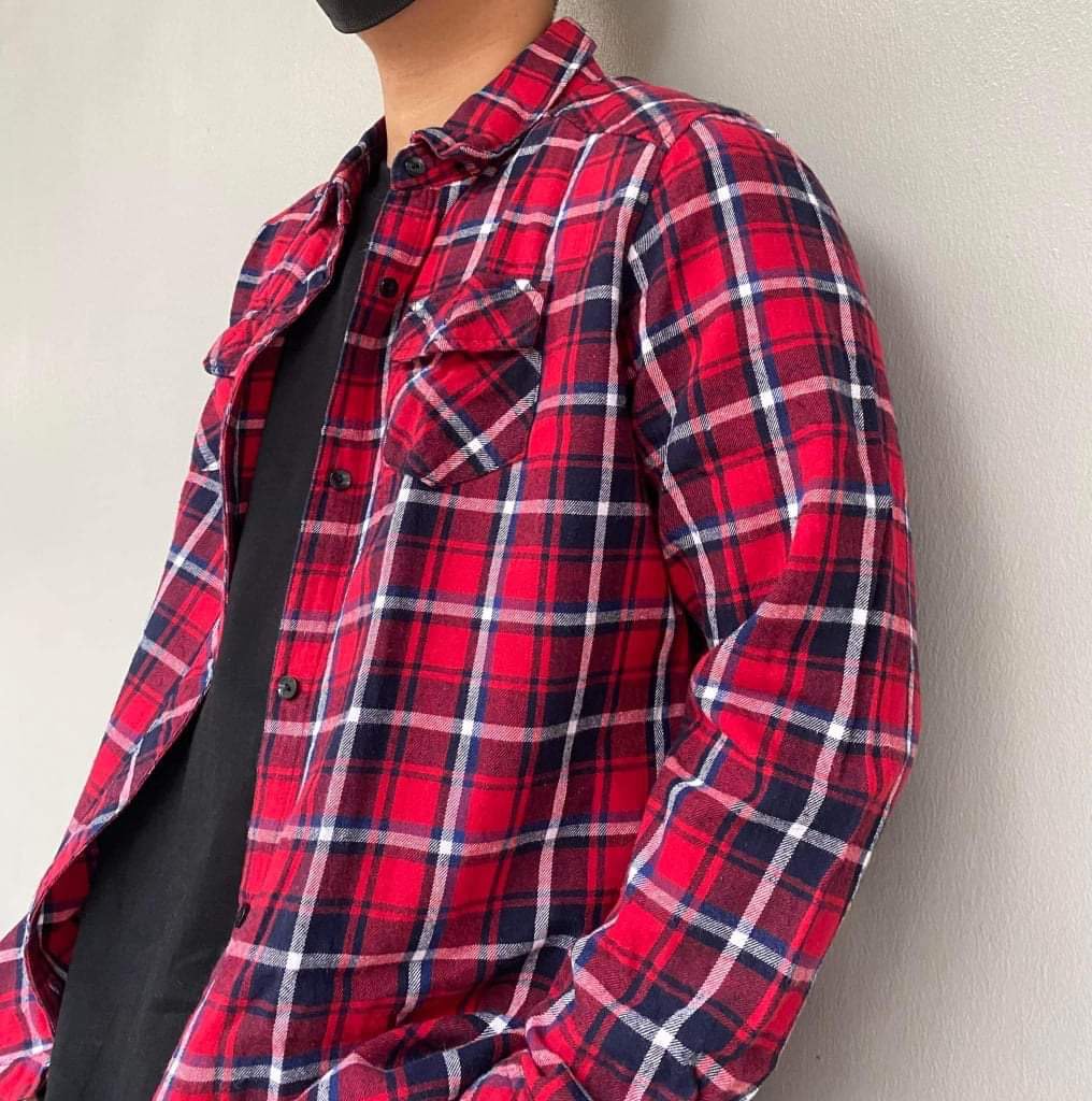 Red Flannel, Men's Fashion, Tops & Sets, Tshirts & Polo Shirts on Carousell