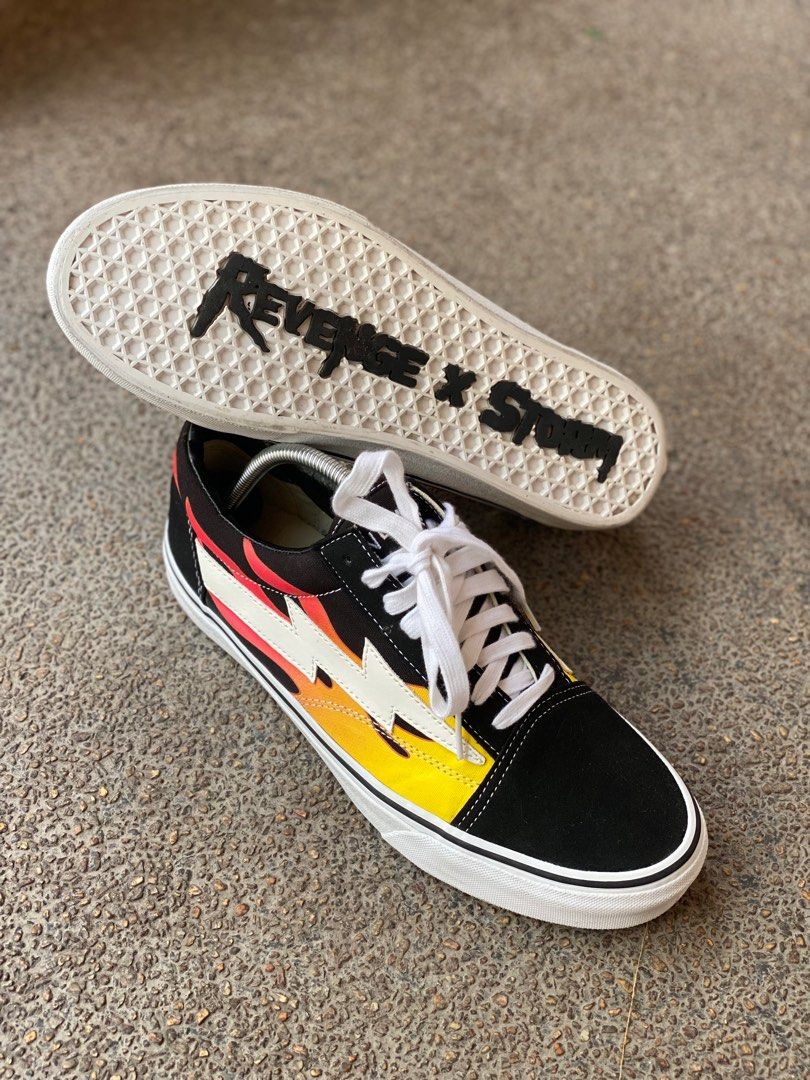 Revenge x Storm flames, Men's Fashion, Footwear, Sneakers on Carousell