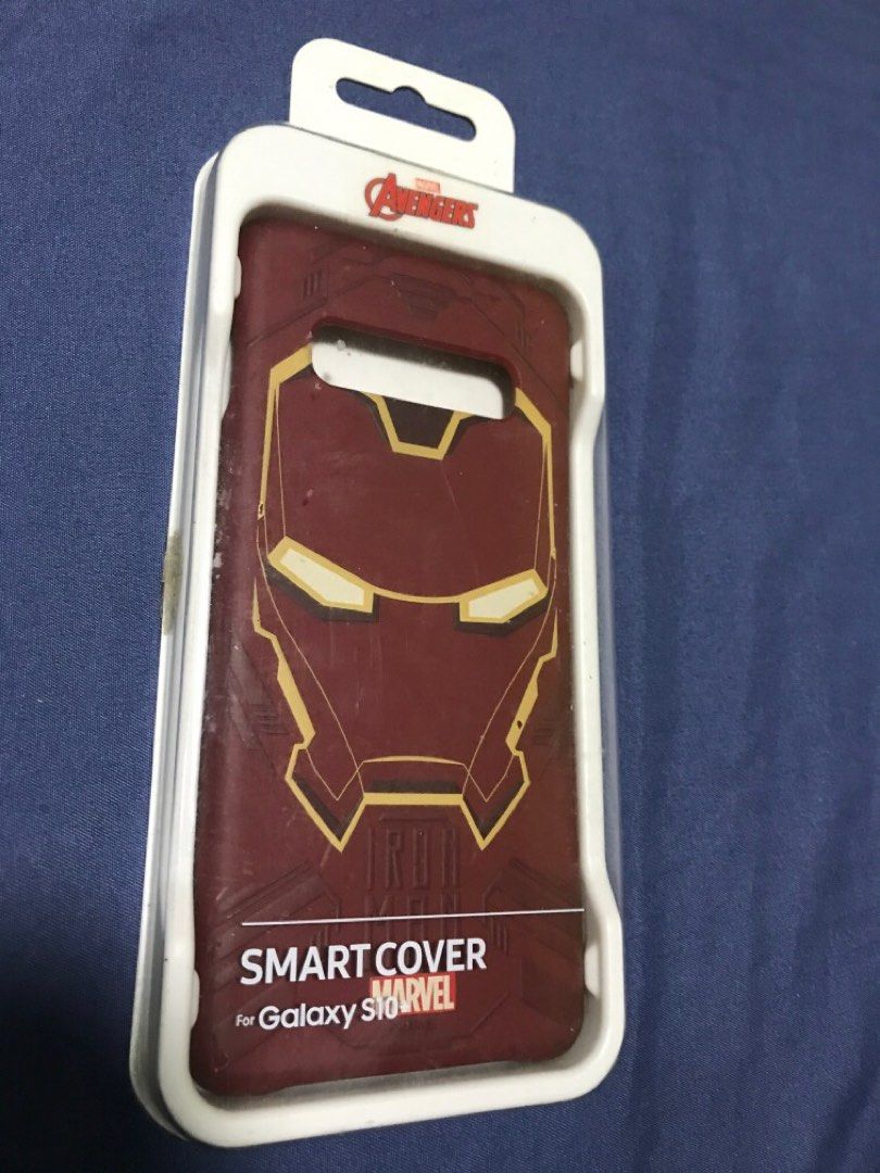 S10+ Iron Man Theme Smart Cover, Mobile Phones & Gadgets, Mobile ...