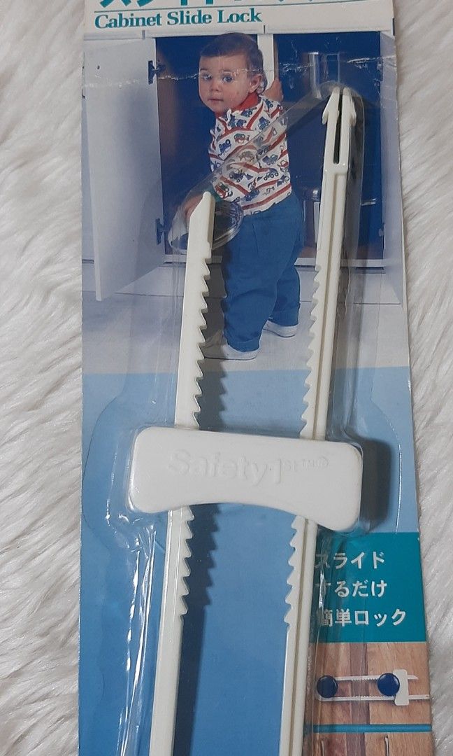 Safety 1st Cabinet Slide Lock*rsb, Furniture & Home Living, Security ...