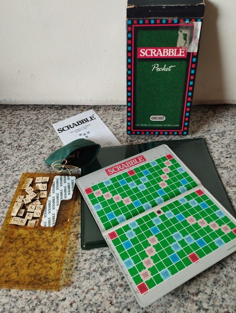 Scrabble pocket edition, Hobbies & Toys, Toys & Games on Carousell