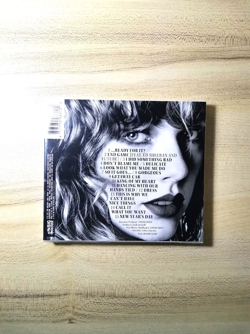 SEALED: TAYLOR SWIFT- REPUTATION CD ALBUM (NOT VINYL LP PLAKA), Hobbies ...