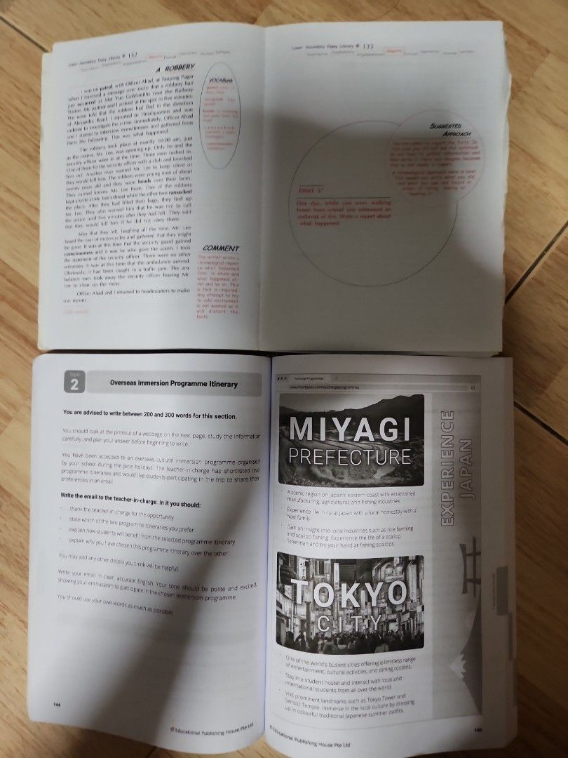 Sec 1&2 English Assessment Books, Hobbies & Toys, Books & Magazines ...
