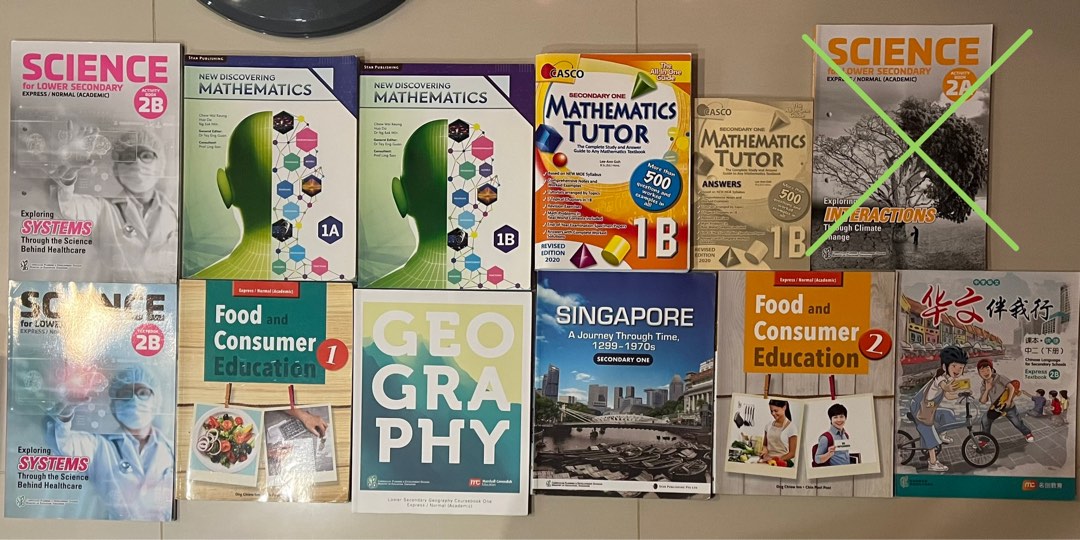 Sec 1-2 Textbooks/Workbooks, Hobbies & Toys, Books & Magazines ...