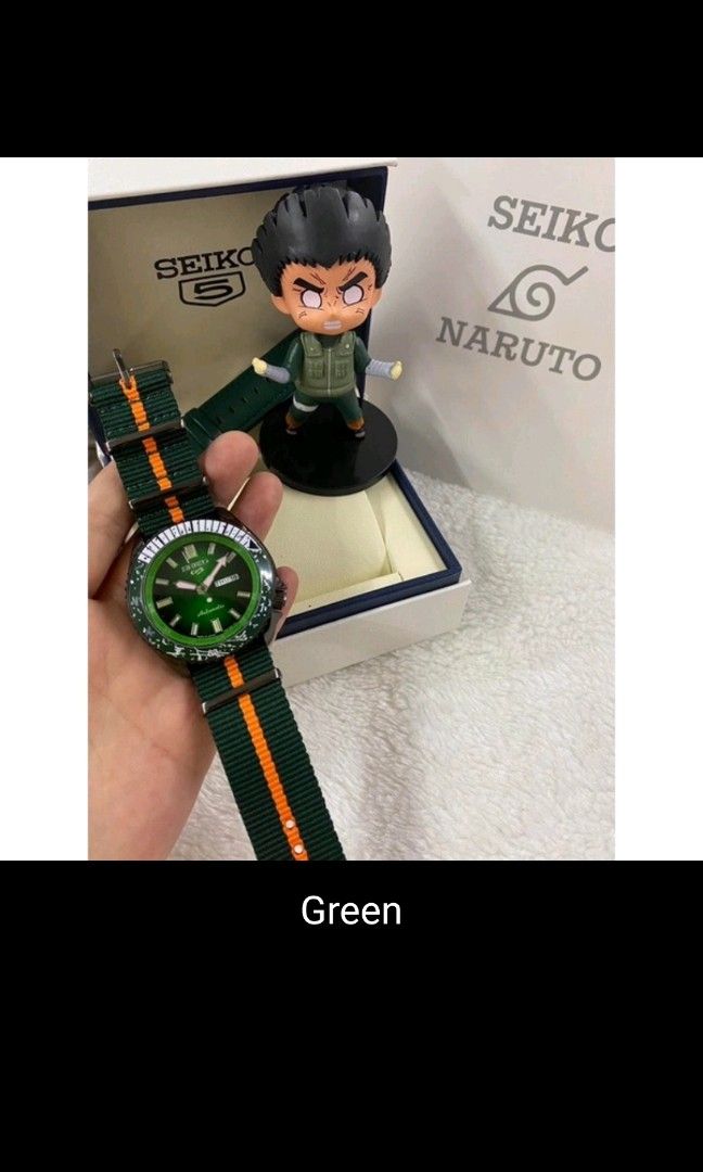 Seiko Naruto ( Complete with Box plus Extra Leather Strap), Men's ...
