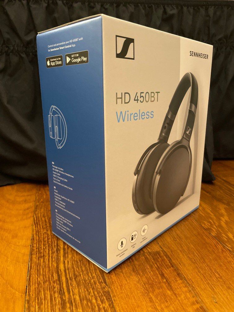 SENNHEISER HD 450BT Wireless headphones, Audio, Headphones & Headsets on Carousell