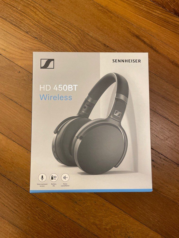 SENNHEISER HD 450BT Wireless headphones, Audio, Headphones & Headsets on Carousell
