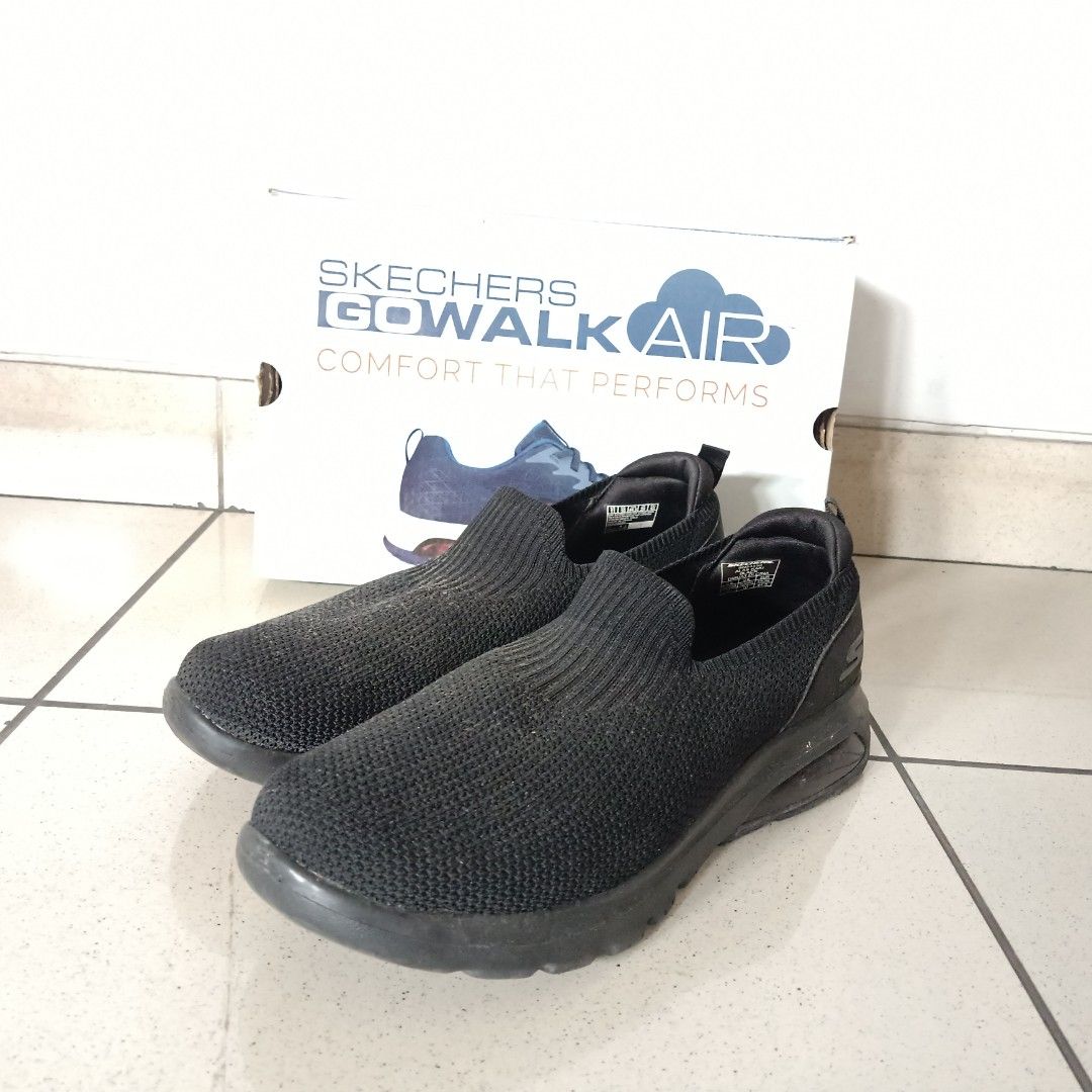 Sepatu Skechers Go Walk Airflow Hitam, Fesyen Pria, Sepatu , Lainnya di Carousell