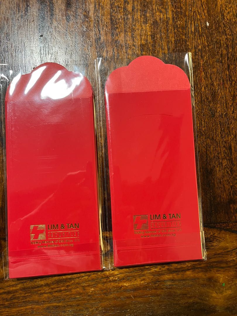 Set of 2x10 red packets, Hobbies & Toys, Stationery & Craft, Other ...