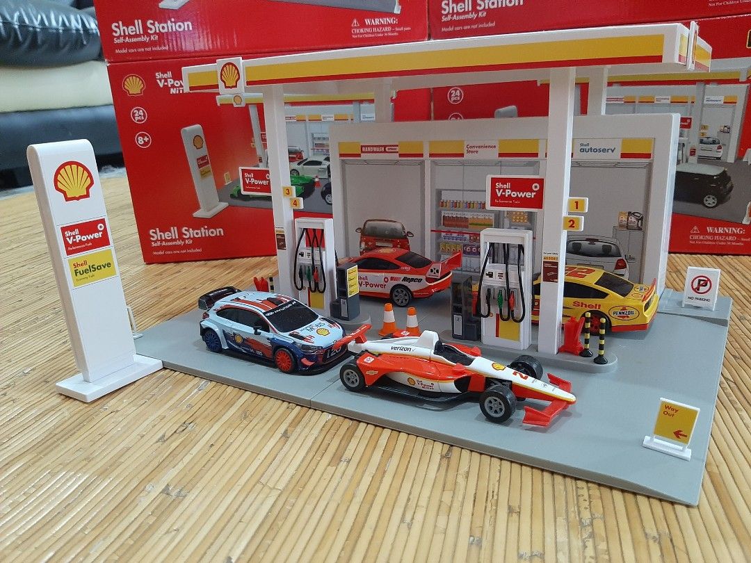 Shell Petrol Station Diorama New, Hobbies & Toys, Toys & Games on Carousell