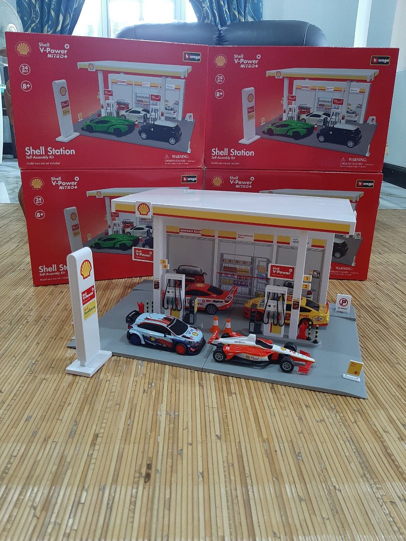 Shell Petrol Station Diorama New, Hobbies & Toys, Toys & Games on Carousell