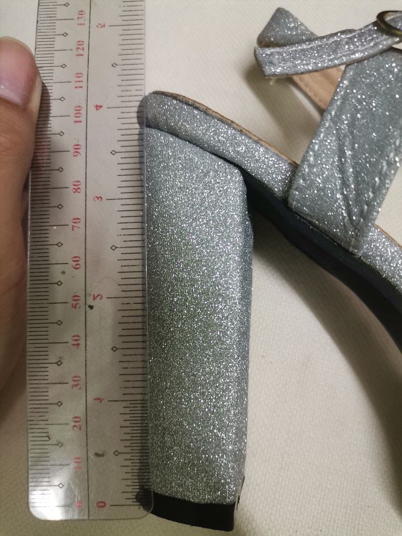 Silver 4"/ 4-inch Platform Pageant Heels (Katerina Fashion), Women's ...