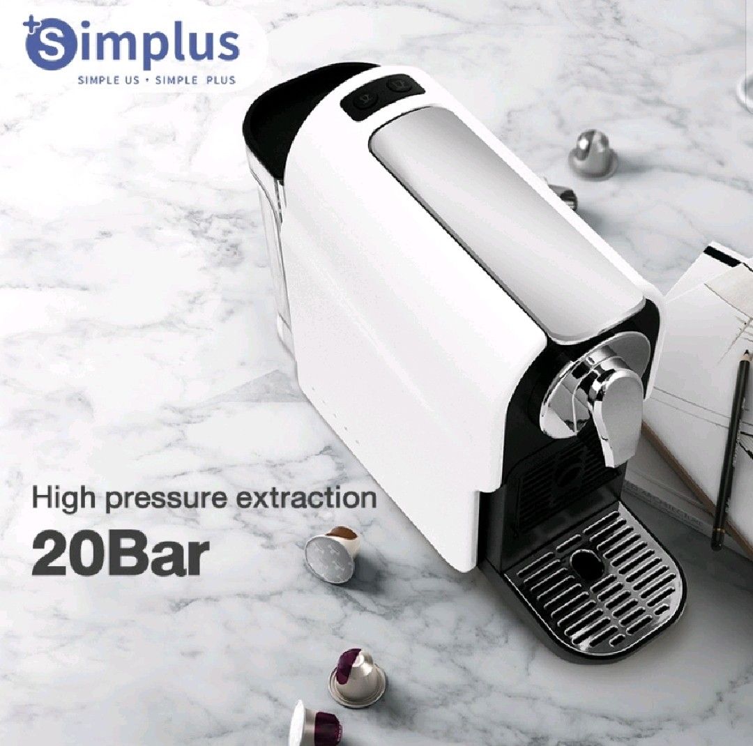 Simplus capsule coffee machine, TV & Home Appliances, Kitchen ...