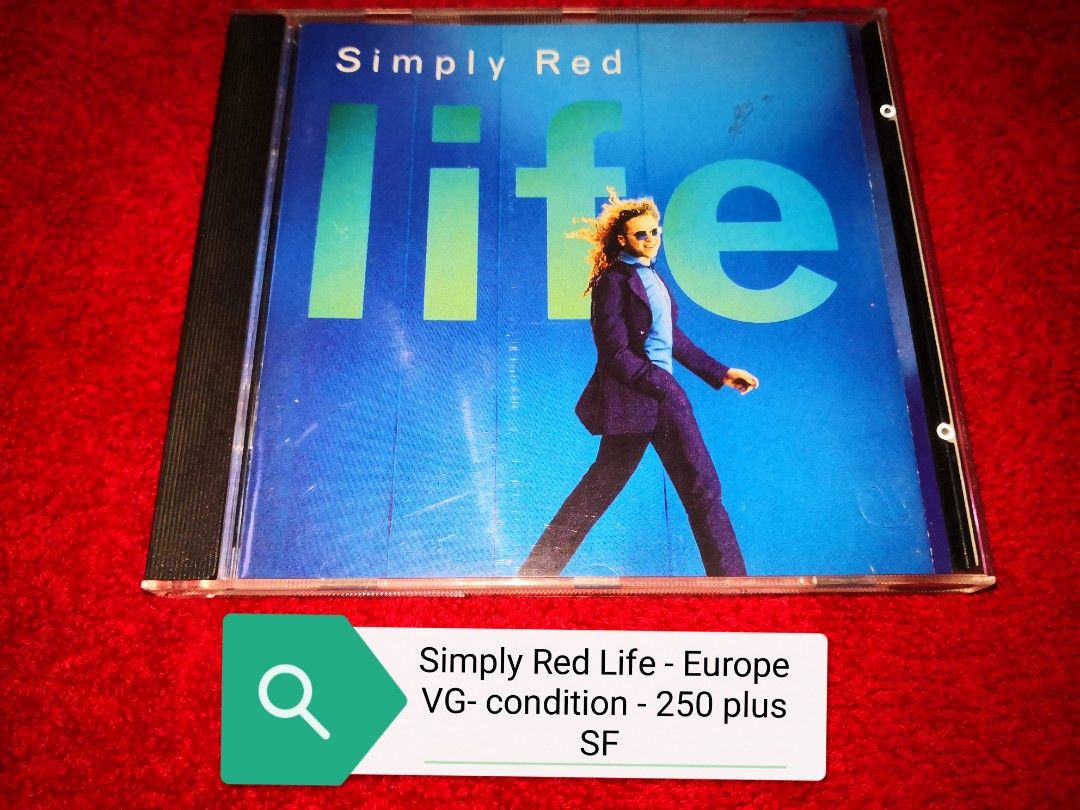 Simply Red Life CD, Hobbies & Toys, Music & Media, CDs & DVDs on Carousell