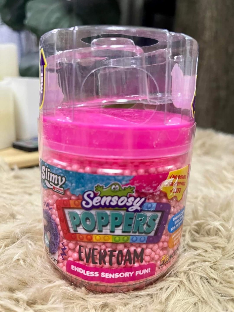 Slimy Sensory Poppers Ever Foam, Hobbies & Toys, Toys & Games on Carousell