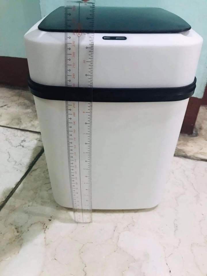 Smart Automatic Trash Can Touchless Infrared Sensor Rubbish Garbage Bin ...