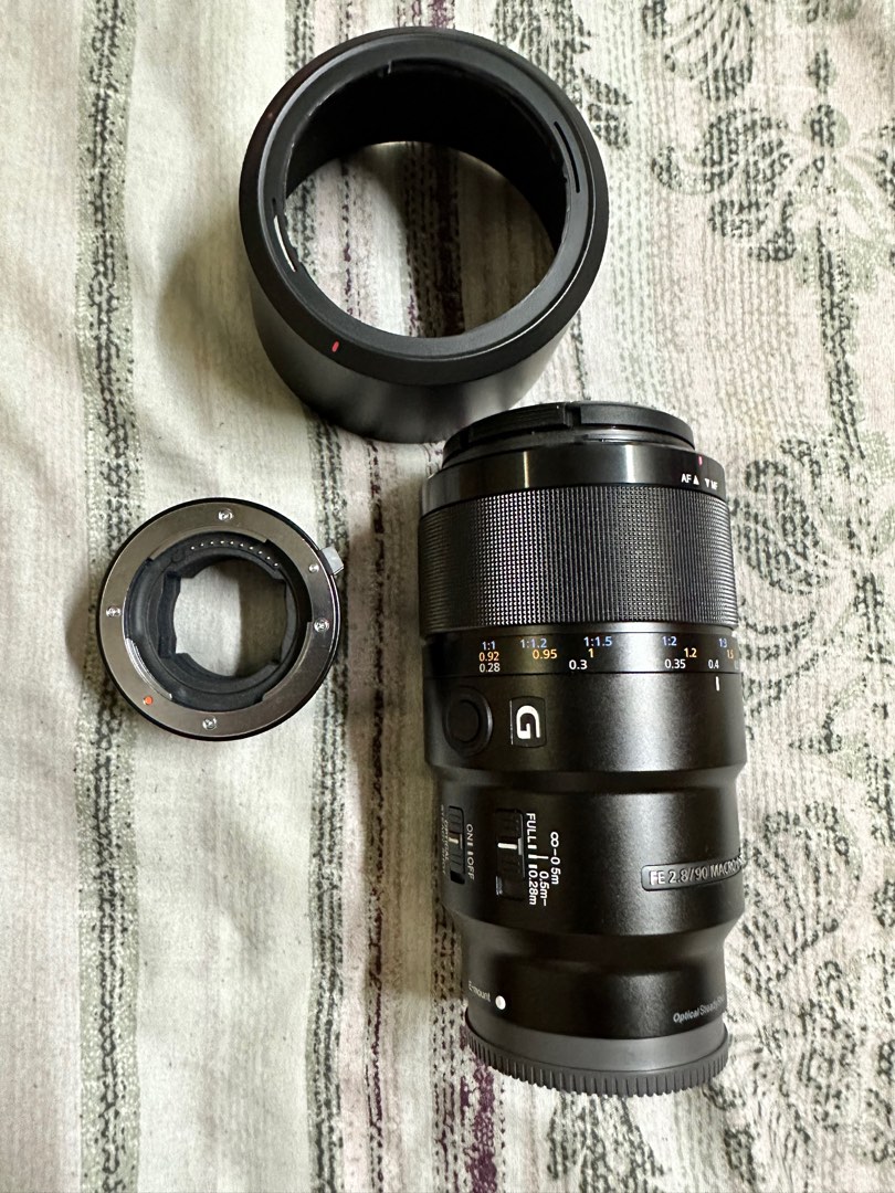 Sony FE 90mm + Kenko Extension Tube + Custom-made diffuser, Photography ...