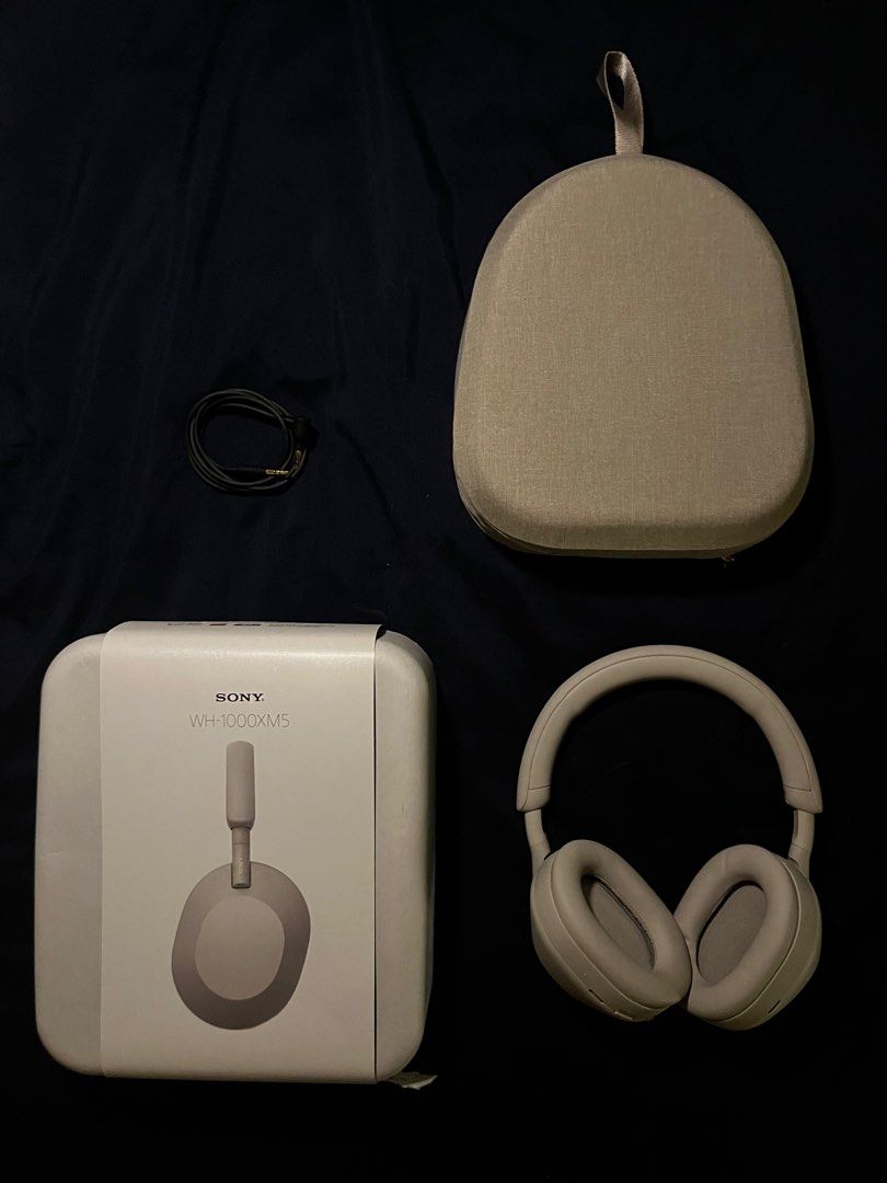 Sony Headphones XM5, Audio, Headphones & Headsets on Carousell