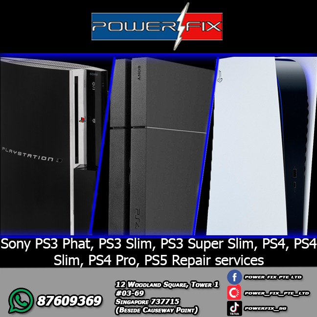Sony PS4, PS4 Slim, PS4 Pro, PS5 Repair Services, Lifestyle Services ...