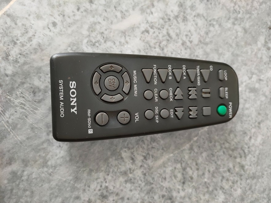 SONY REMOTE AUDIO RM-SD50 GOOD CONDITION, Audio, Portable Audio ...