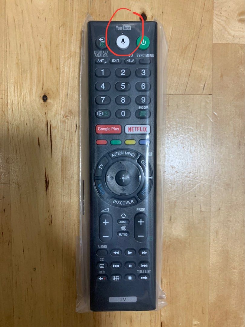 Sony Smart TV Remote RMT-TX202P Replacement , TV & Home Appliances, TV ...