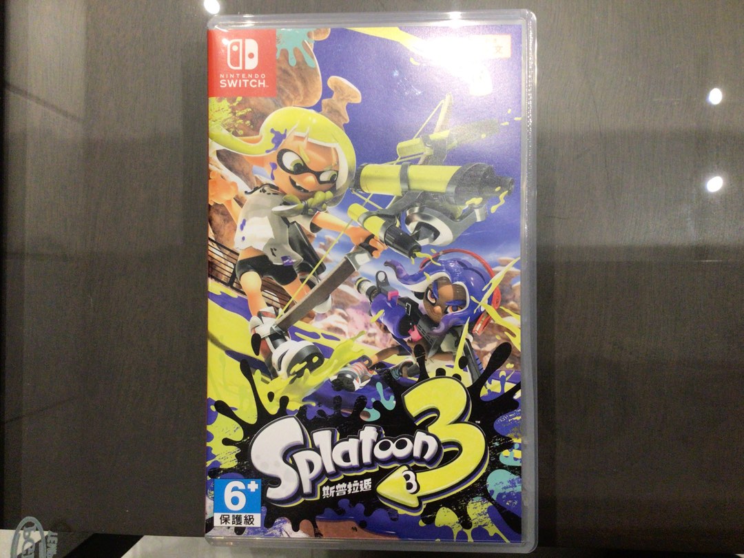Nintendo Switch Splatoons 3, Video Gaming, Video Games, Nintendo on ...