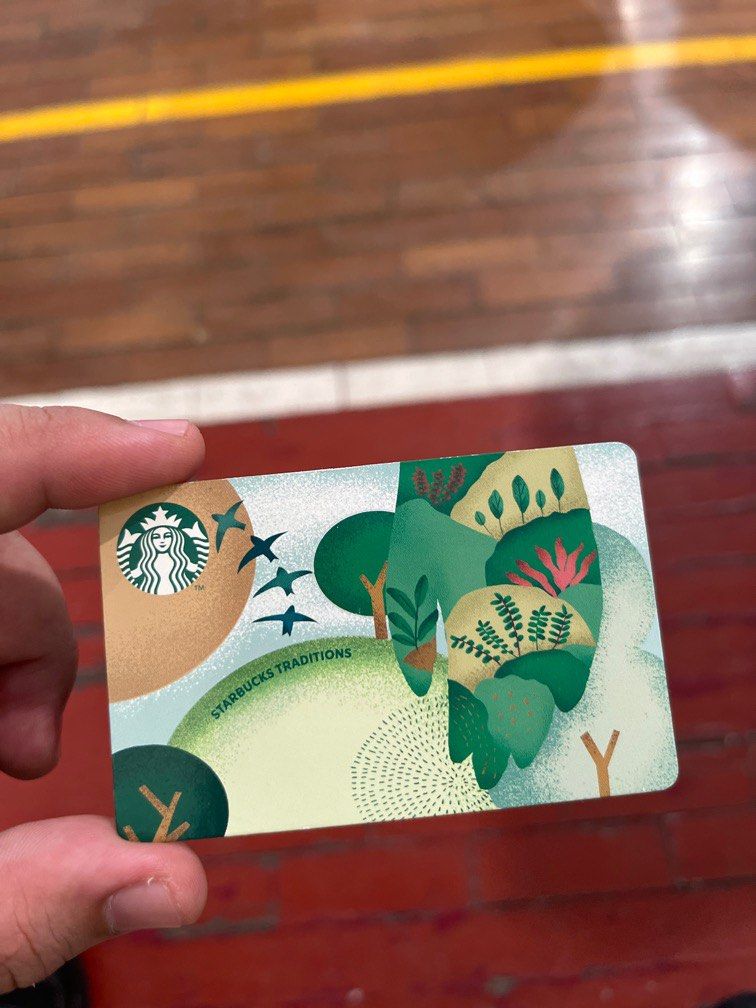 Starbucks card with 18 stickers, Furniture & Home Living, Kitchenware ...