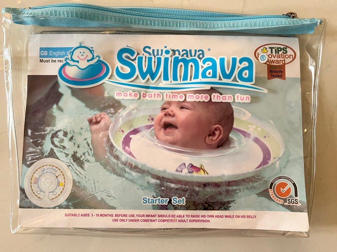 Swimava starter set - Baby neck float, Babies & Kids, Infant Playtime on Carousell