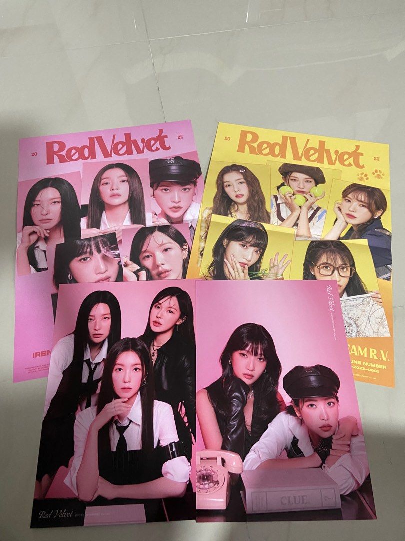 [synnara pob] red velvet season greetings 2023 irene seulgi wendy joy ...