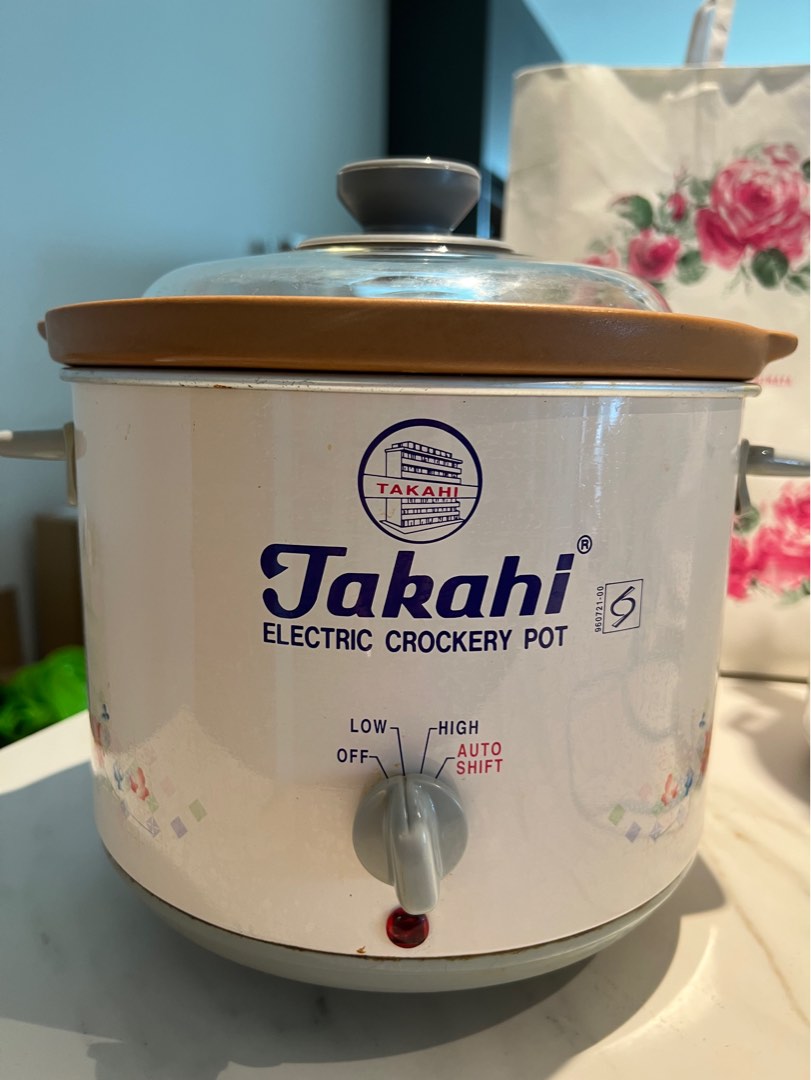 Takahi Electric slow cooker, TV & Home Appliances, Kitchen Appliances ...