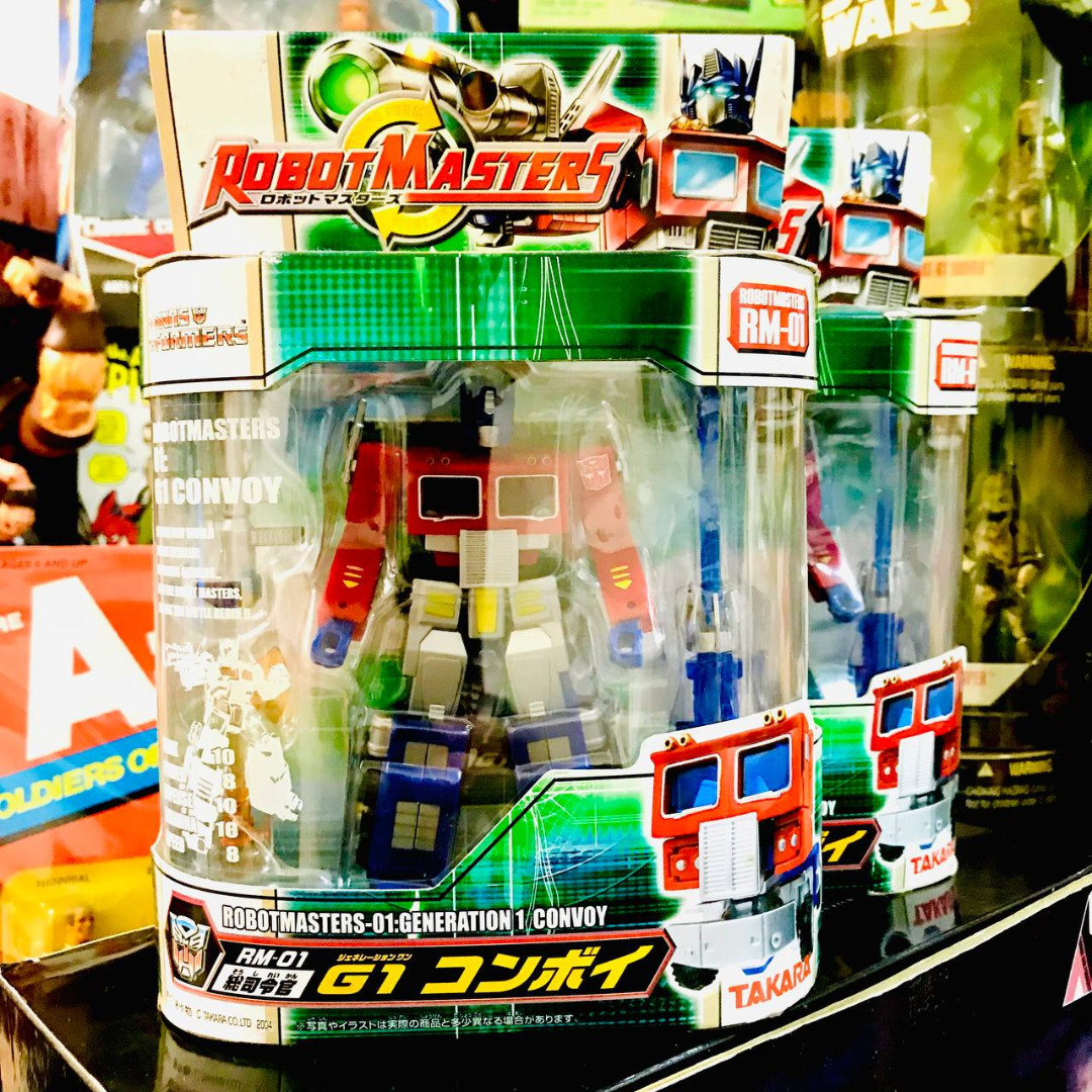 TAKARA TRANSFORMERS RM-01 ROBOT MASTERS - OPTIMUS PRIME - RARE, Hobbies ...