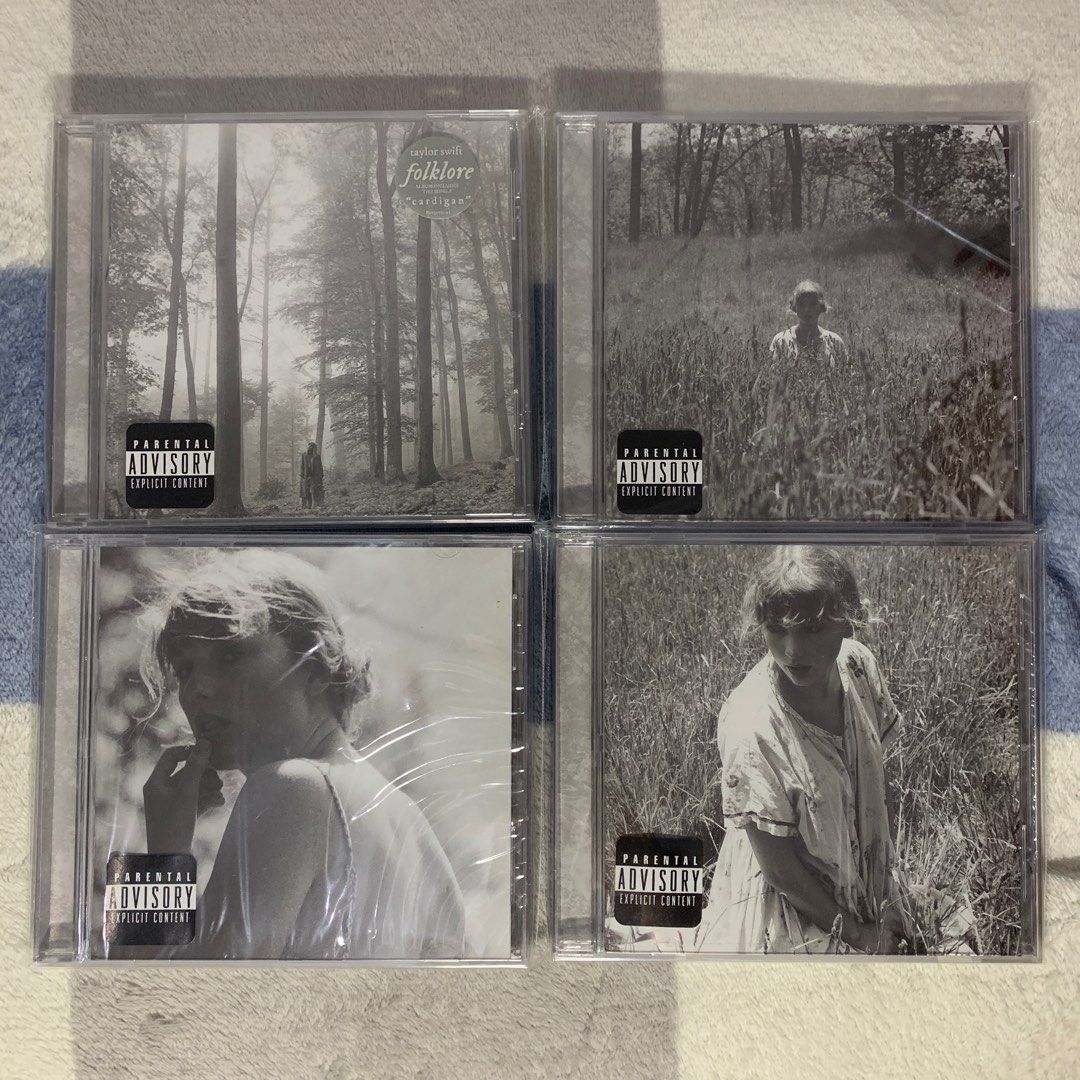 Taylor Swift Folklore CDs, Hobbies & Toys, Music & Media, CDs & DVDs on ...