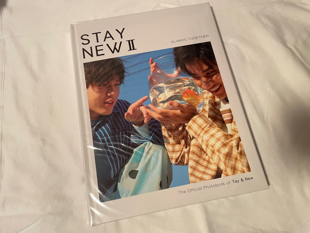 TayNew photobook: STAYNEW II, 興趣及遊戲, 收藏品及紀念品, 明星周邊 - Carousell