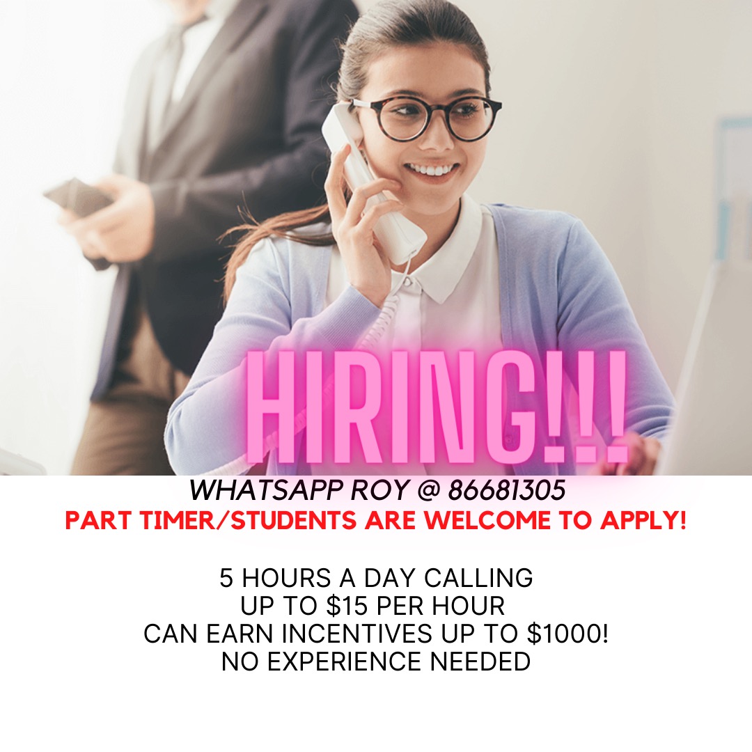 Telemarketer, Jobs, Internships & Others on Carousell