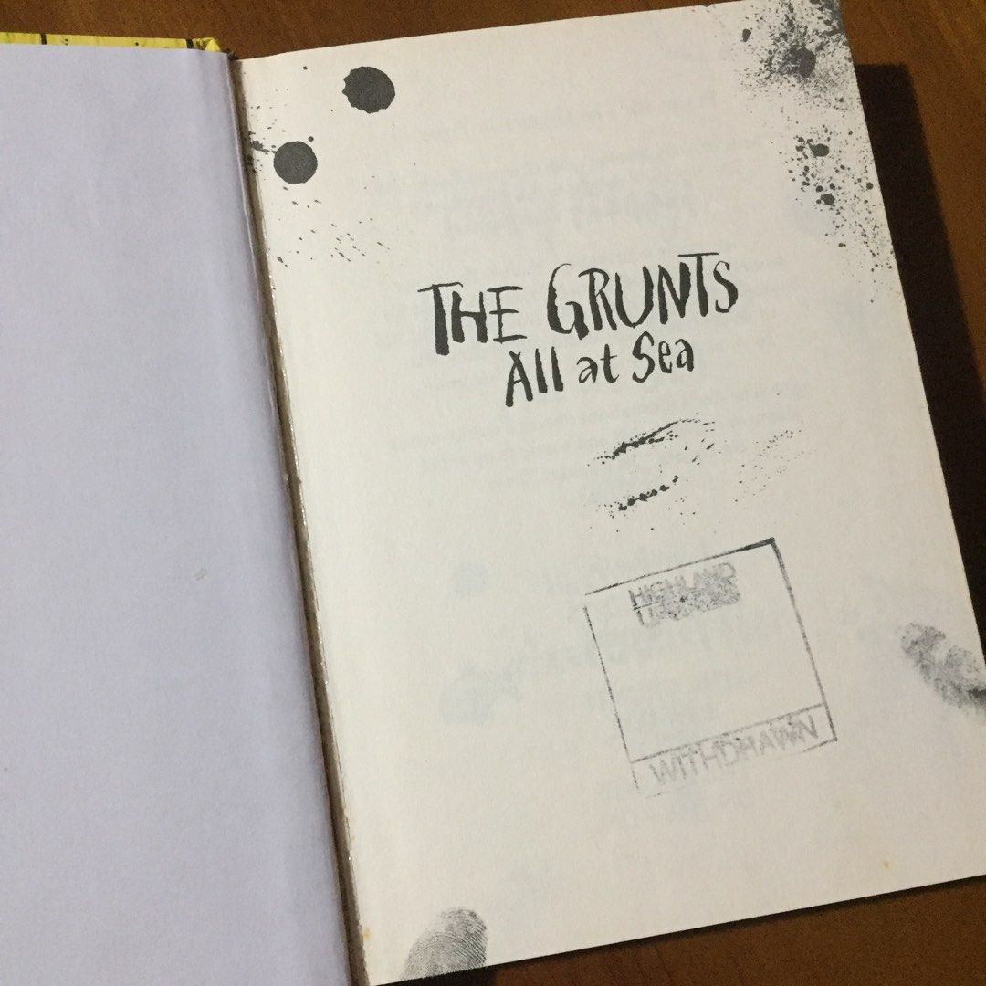 The Grunts: All At Sea by Philip Ardagh and Axel Scheffler (Illustrator ...