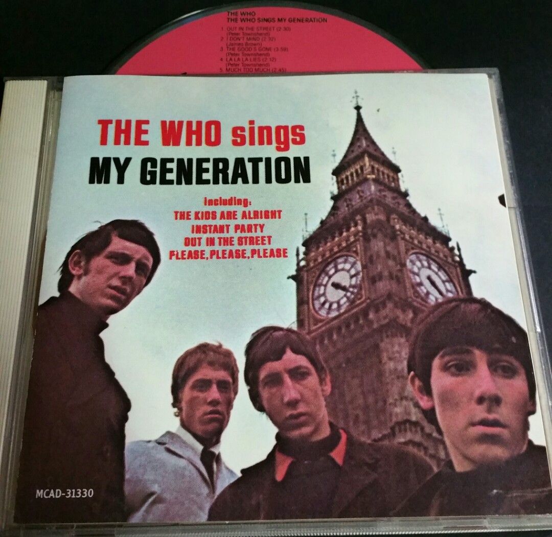 The who (my generation) cd 70s rock, Hobbies & Toys, Music & Media, CDs ...