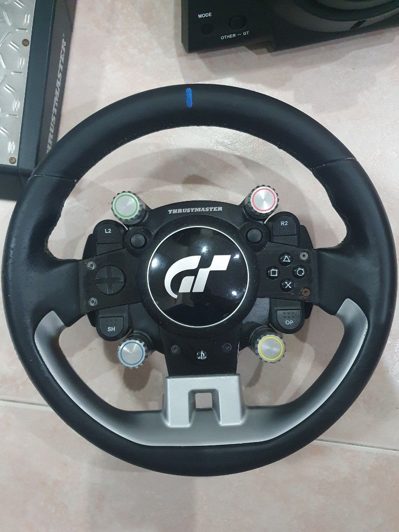 Thrustmaster T-GT with TLCM pedals & wheelstand, Video Gaming, Gaming ...