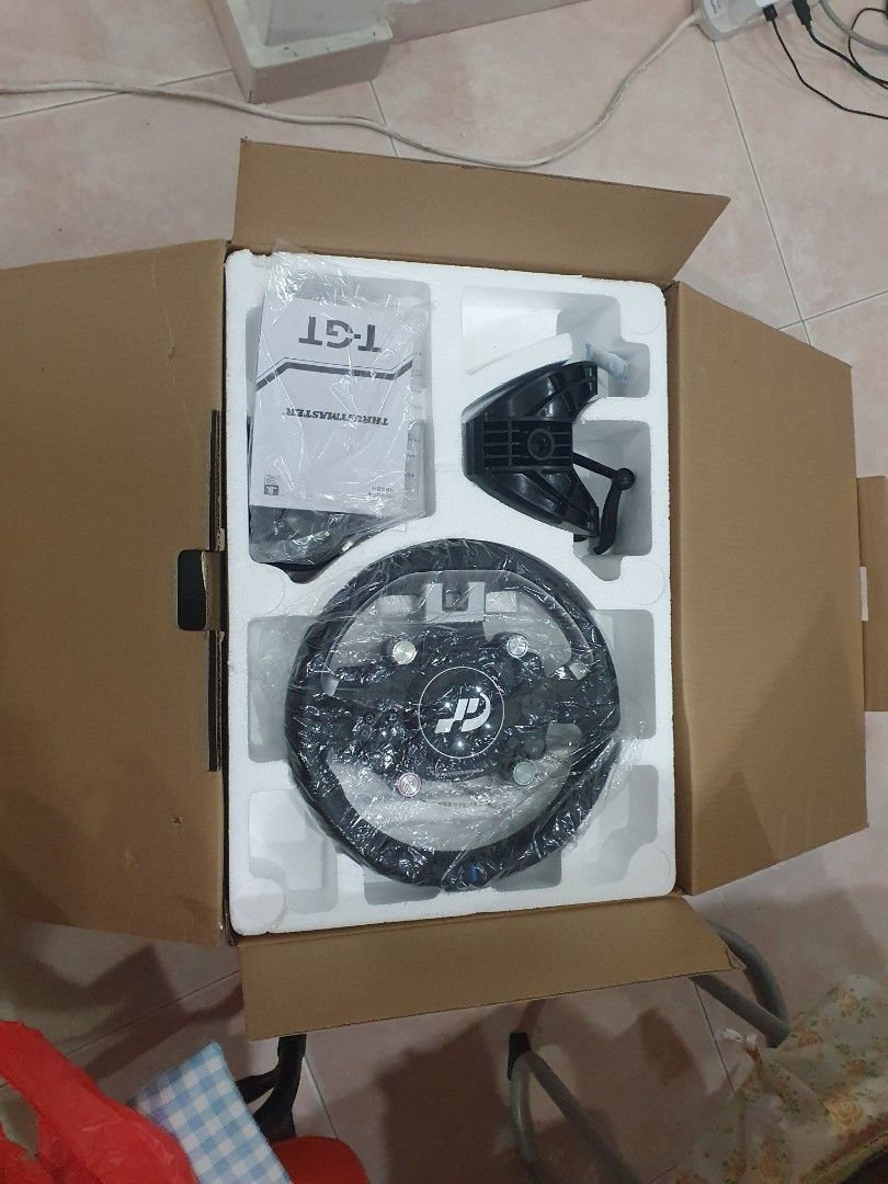 Thrustmaster T-GT with TLCM pedals & wheelstand, Video Gaming, Gaming ...