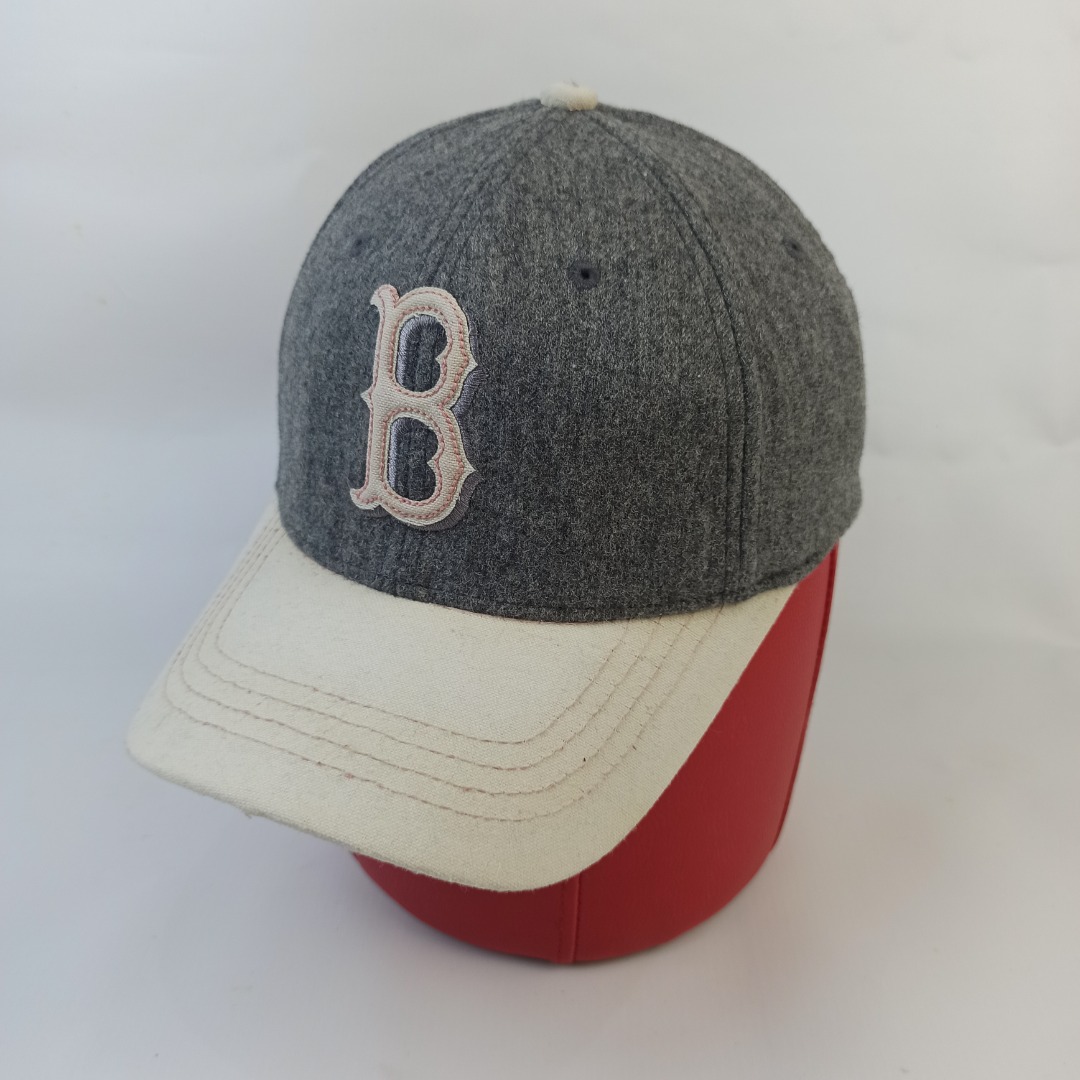 Topi Baseball MLB logo B Boston red Sox Second Original, Fesyen Pria ...