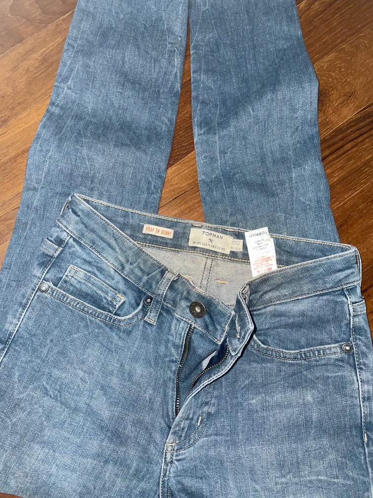 TOPMAN JEANS, Men's Fashion, Bottoms, Jeans on Carousell